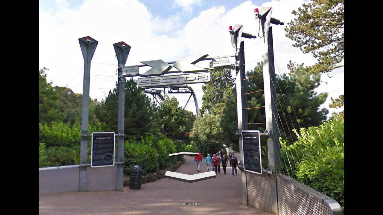 Alton Towers: Back in Time - X Sector - YouTube