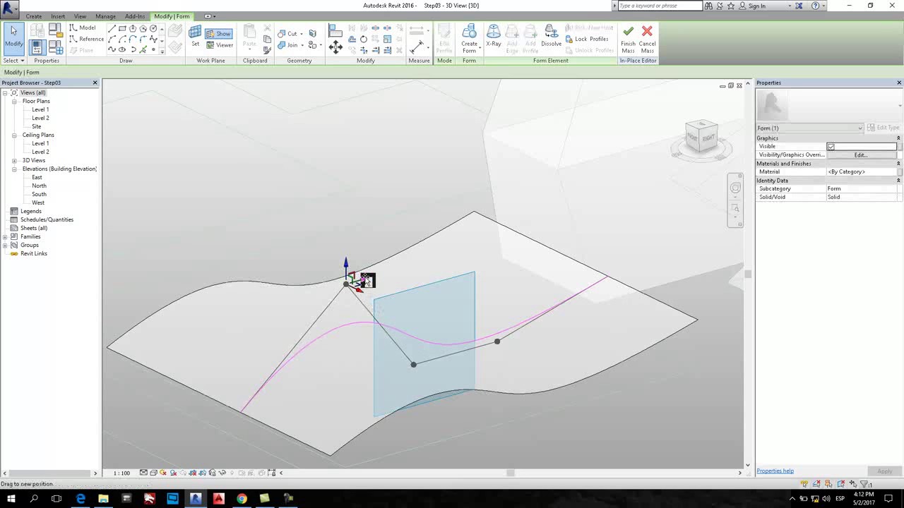 reference line y revolve - YouTube