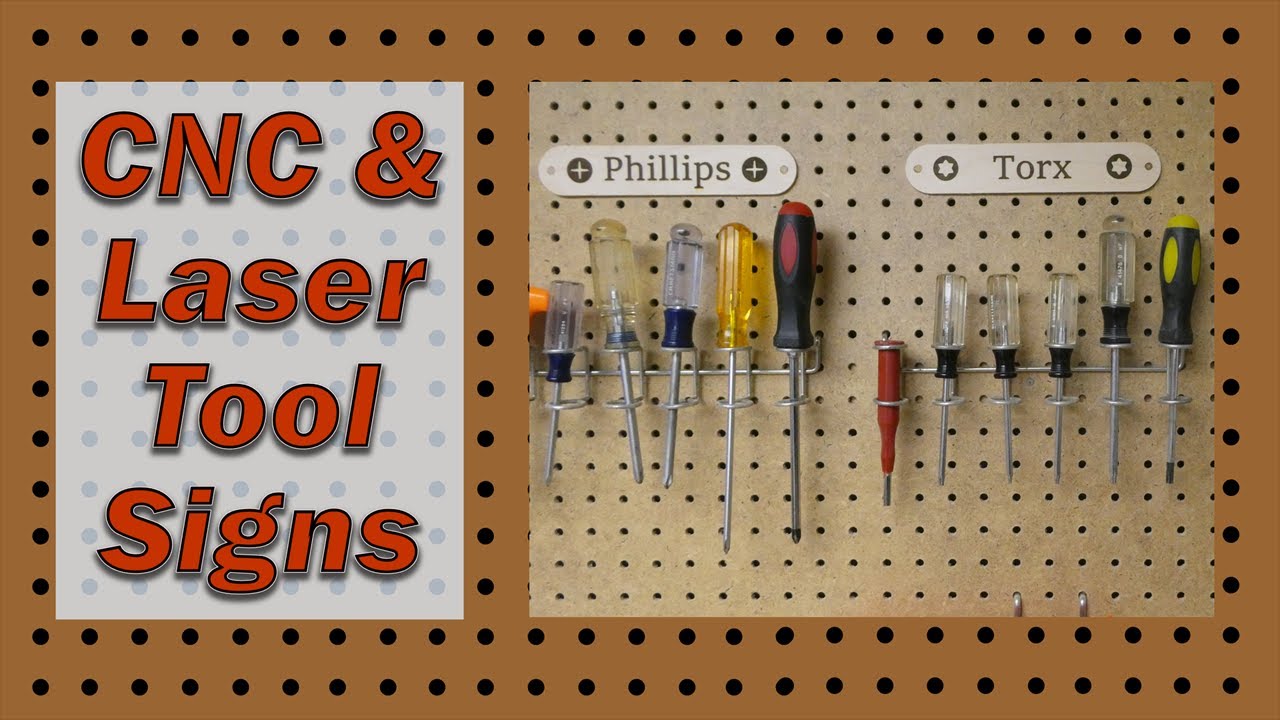 CNC & Laser Tool Signs - YouTube