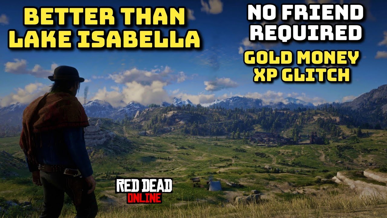 *BETTER THAN LAKE ISABELLA* GOLD MONEY XP GLITCH! RDR2 ONLINE RED DEAD ...