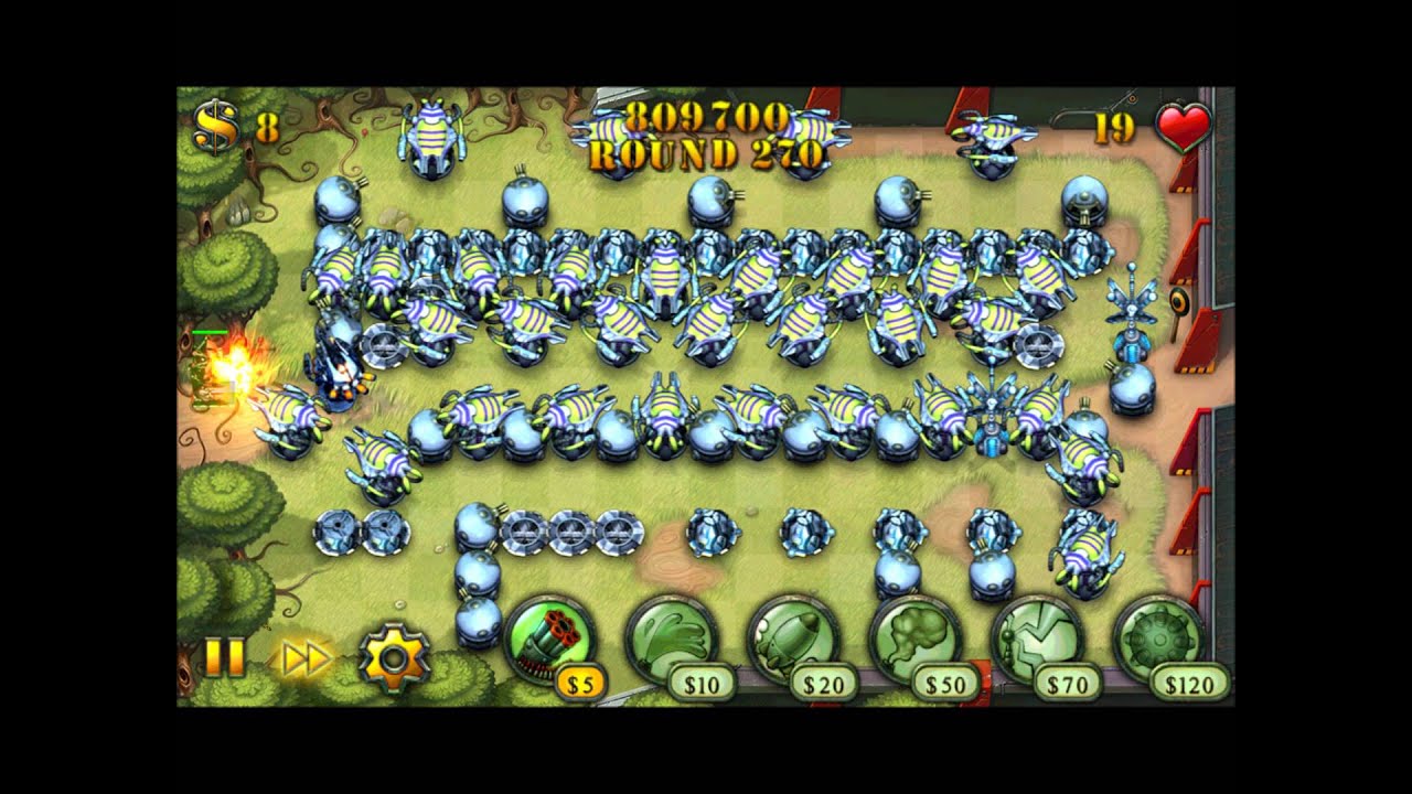 Fieldrunners Grassland Endless Walkthrough lvl 575 - YouTube