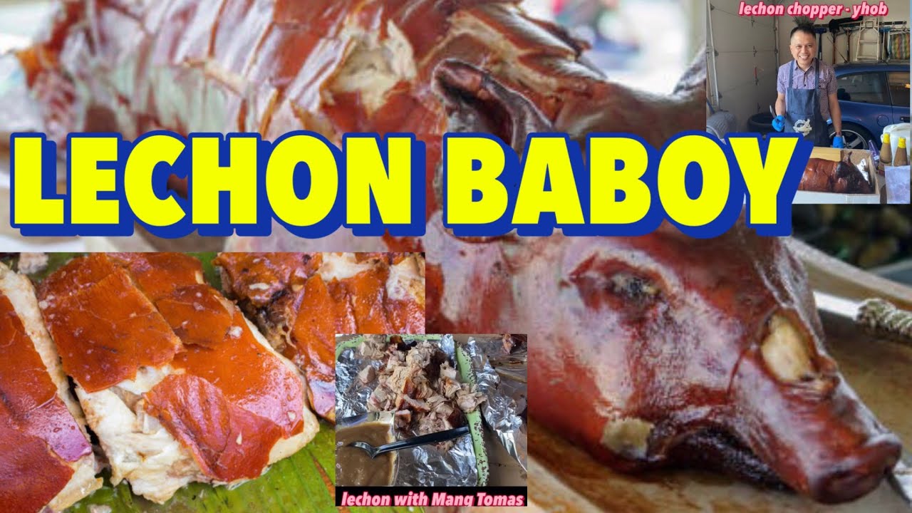Cutting “LECHON” baboy🐷🐽 Pinoy famous dish….. - YouTube