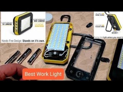 Best LED SMD Smart Utility Work Light Disassemble / Reassemble, How To ...