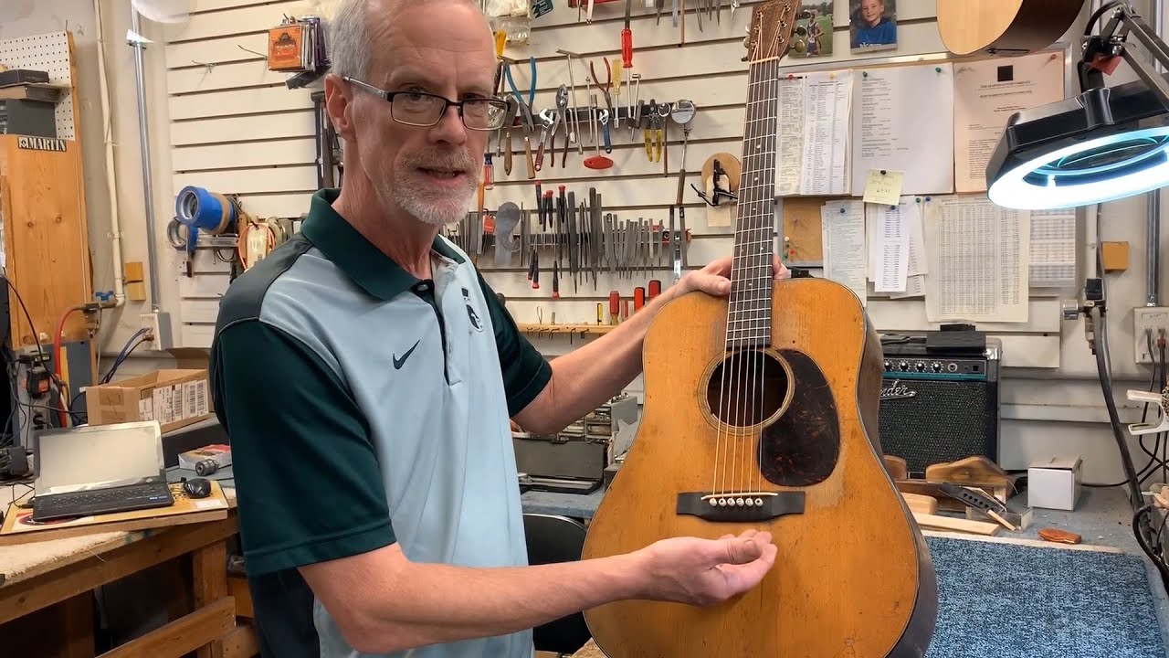In The Shop: Making a Fossilized Walrus Tooth Nut for a 1941 Martin D ...