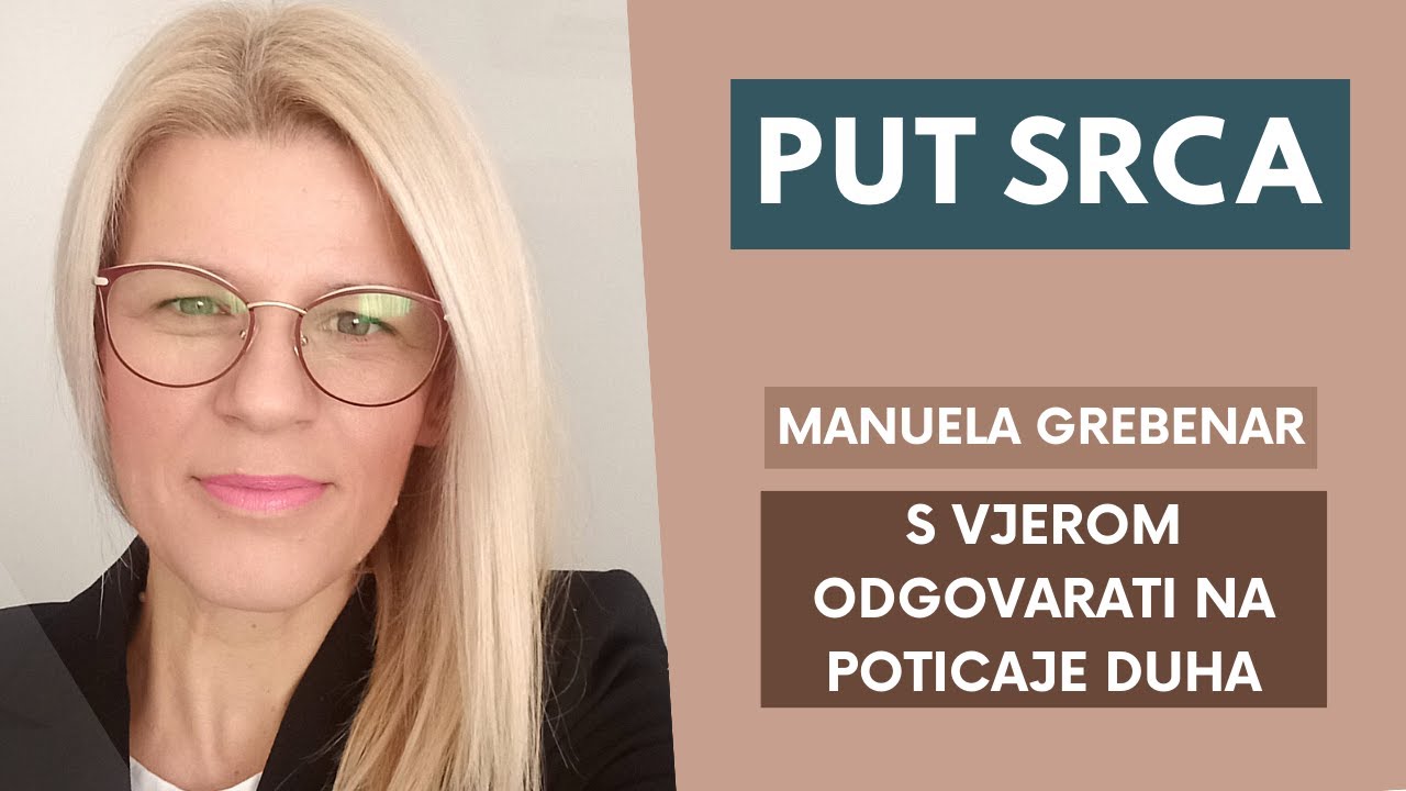 Put srca 31. 5. 2023. – Manuela Grebenar: S vjerom odgovarati na poticaje Duha - YouTube