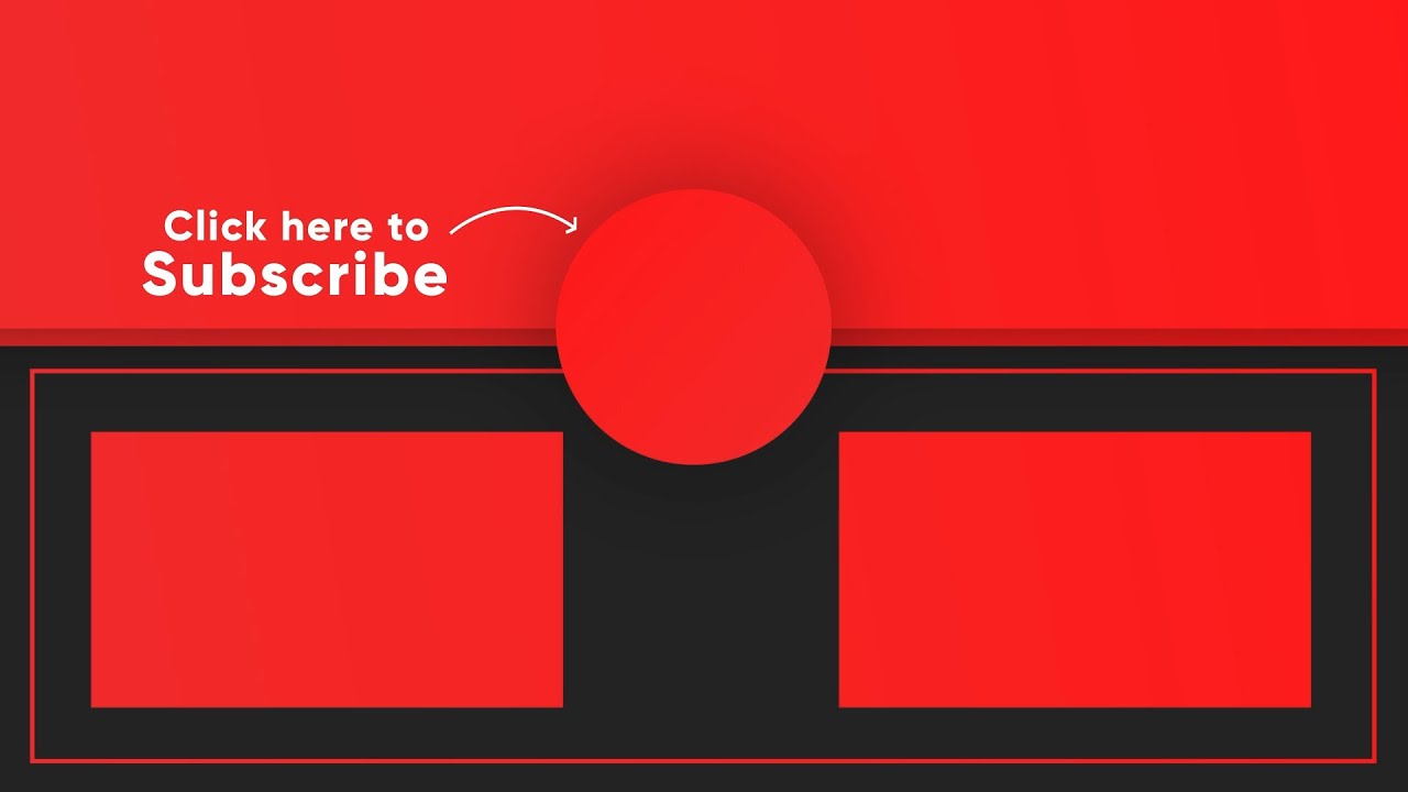 Youtube Endscreen Template for Android/Mobile ll Android Graphics Spot ...