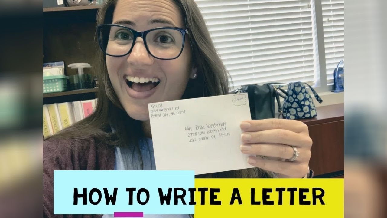 Arts4All Creative Check-In: Letter Writing - YouTube