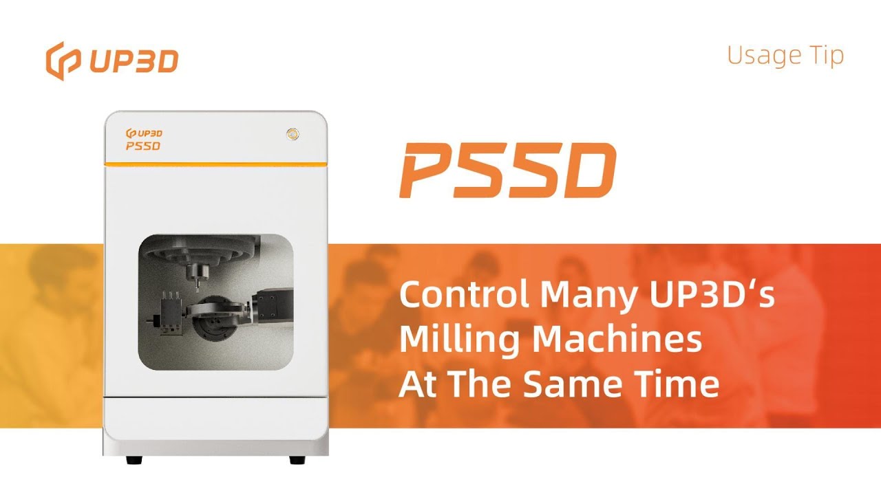UP3D P55D Dry Dental Milling Machine | Usage Tip - Control UP3D‘s ...