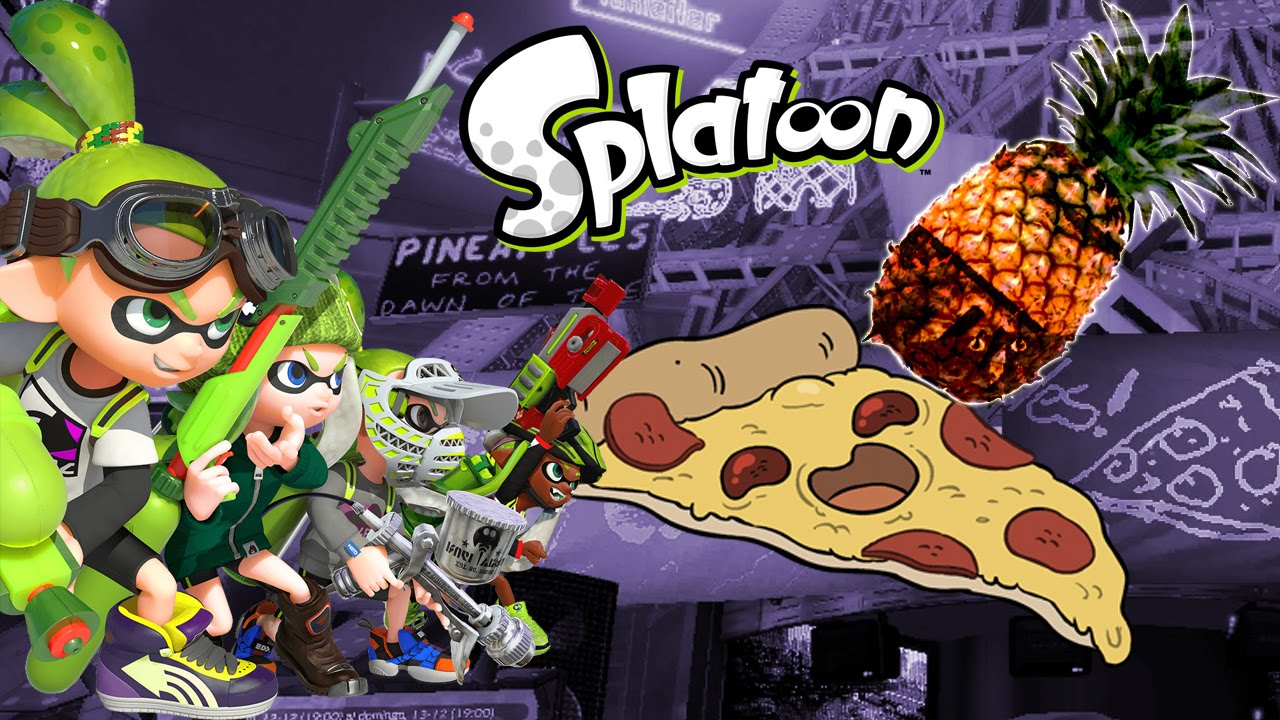 SplatFest | Abajo la Pizza con Piña! | AJUSTADÍSIMA | Splatoon - YouTube