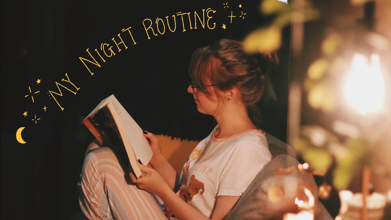 My peaceful night routine 🌙📖 - YouTube