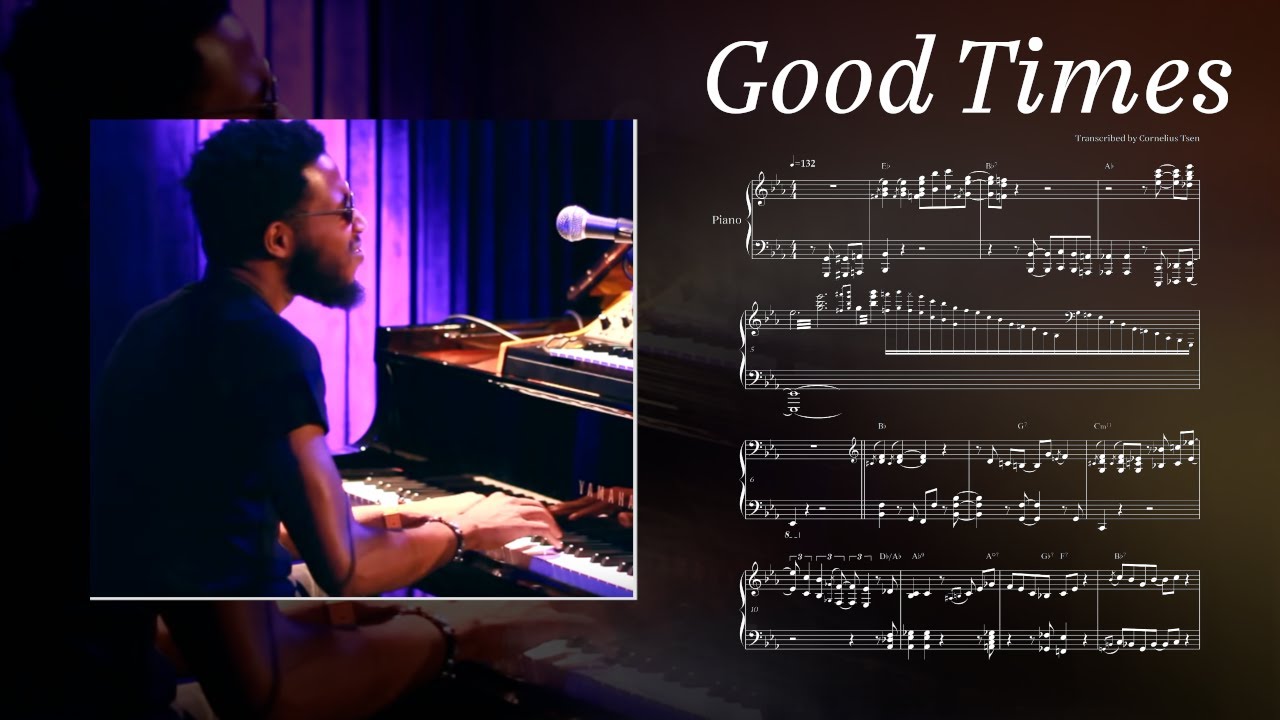 Cory Henry - Good Times Theme Song (Piano Transcription) - YouTube