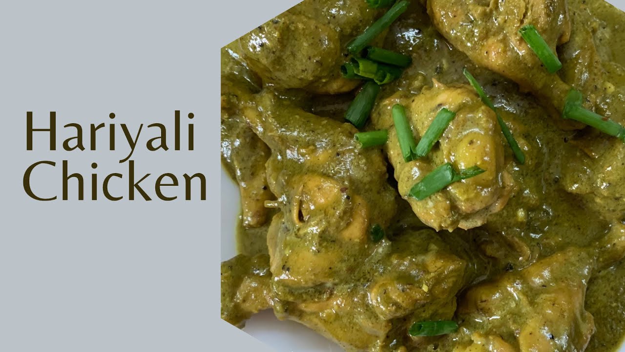Hariyali Chicken| Chicken Recipes - YouTube