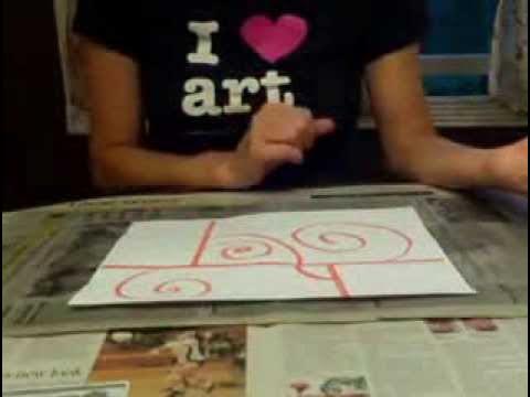 Elements of Art: Line, Lesson One - YouTube