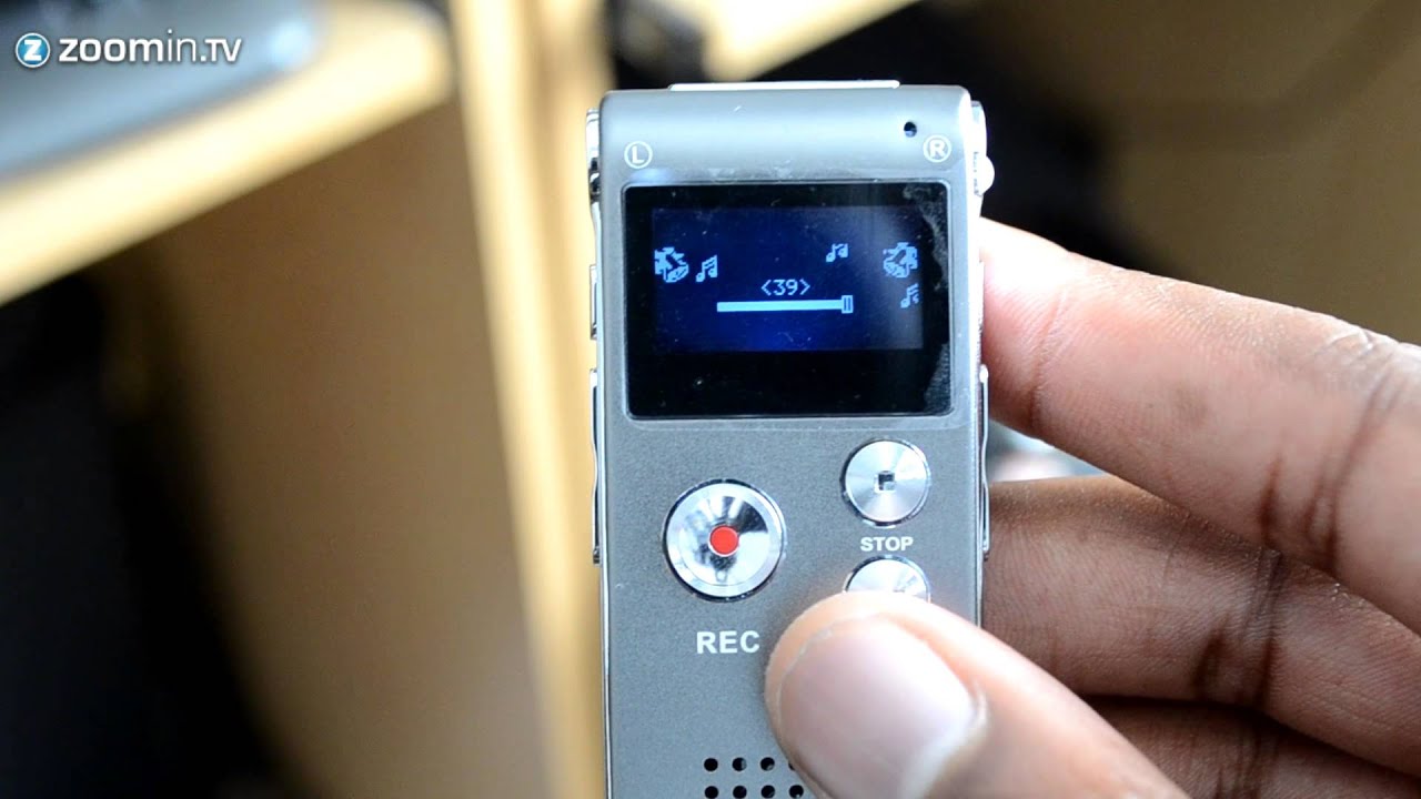 Ebay 8GB Rechargeable Digital Voice Recorder Full Review - YouTube