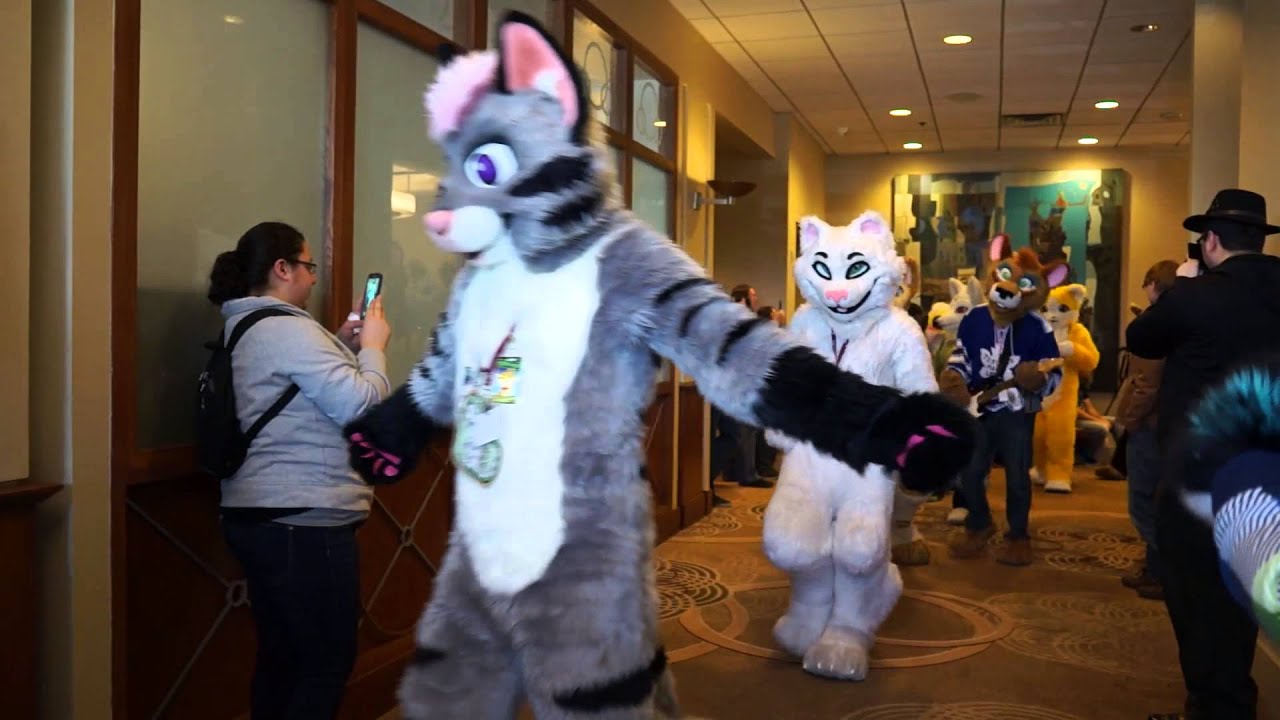 Motor City Furry Con - Fursuit Parade - YouTube