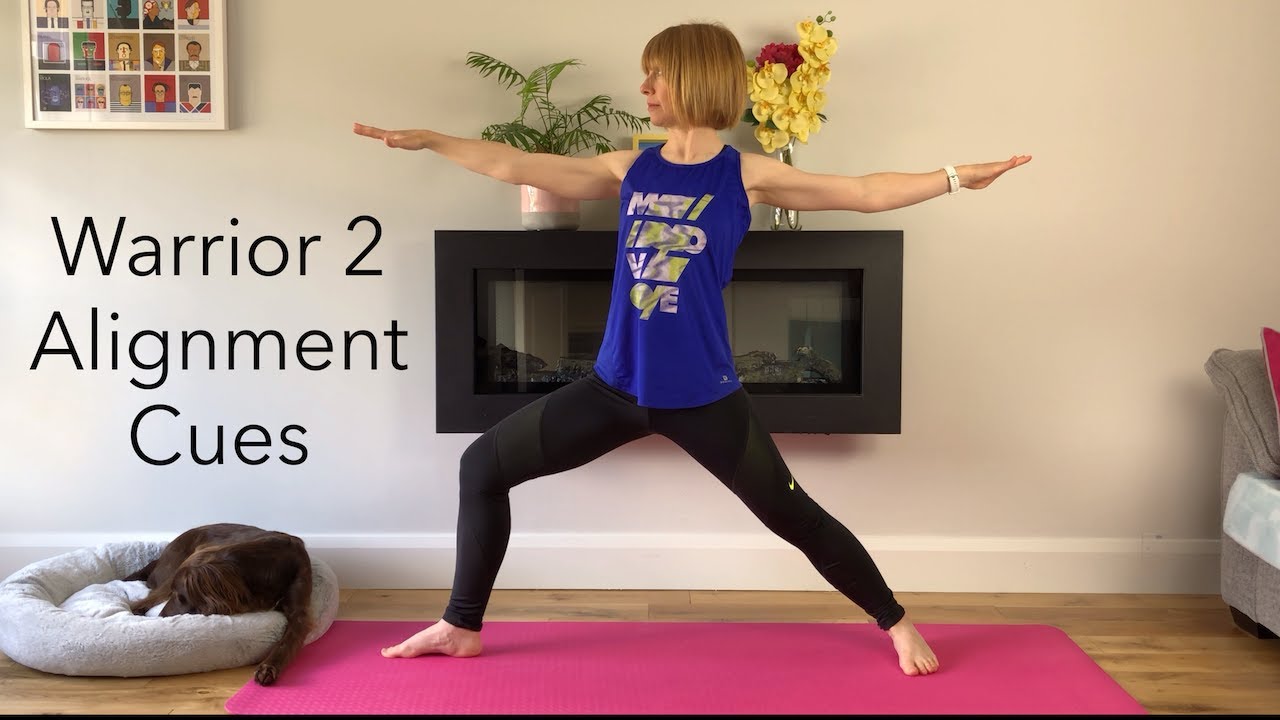 Warrior 2 Alignment Cues | Tutorial | 5mins. - YouTube
