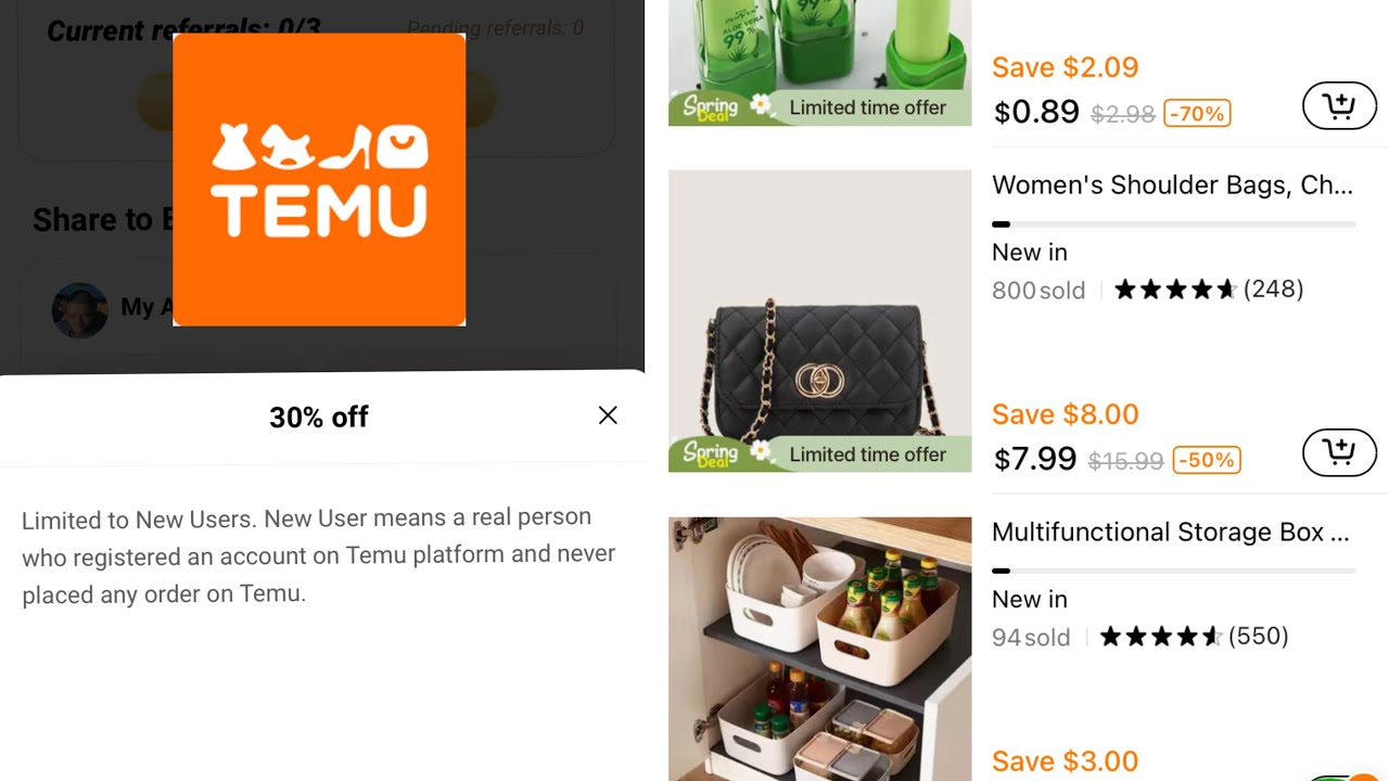 FRESH Temu Coupon Code For New & Existing User | TEMU Coupon 2023 - YouTube