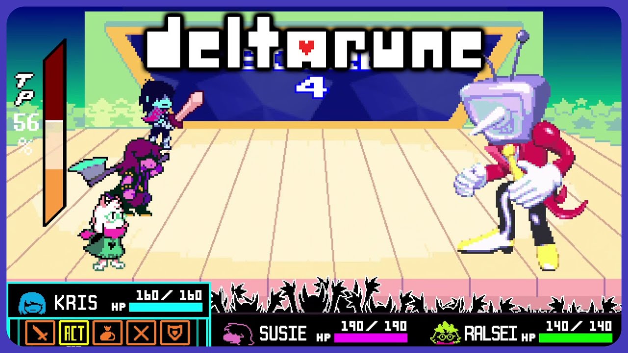 Final Boss Tenna & Ending - Deltarune Chapter 3 - YouTube