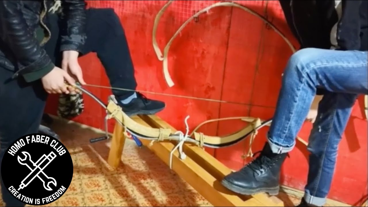 Making a traditional Chinese Recurve Bow based on an ancient craft book ...