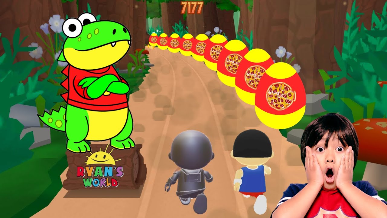 Tag with Ryan Funny Gameplay - Track Star Ryan 🆚 Robo Ryan Walkthrough ...