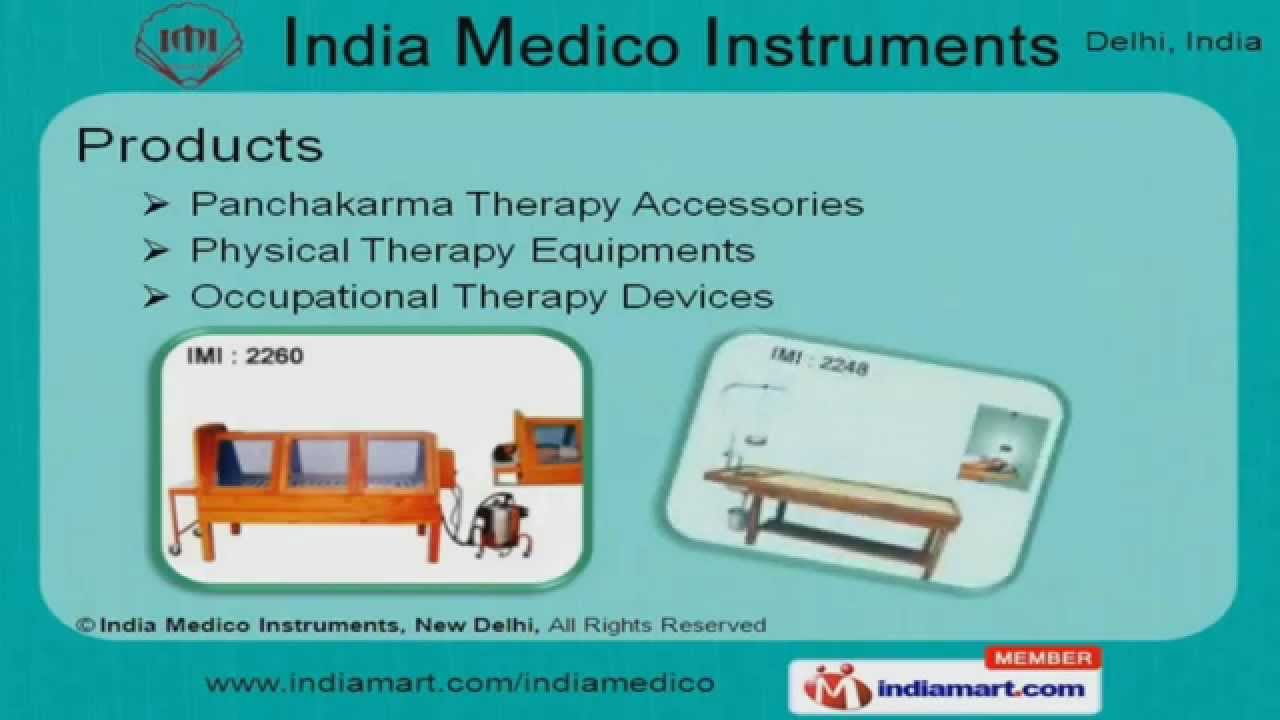Panchakarma Therapy Accessories by India Medico Instruments, New Delhi ...