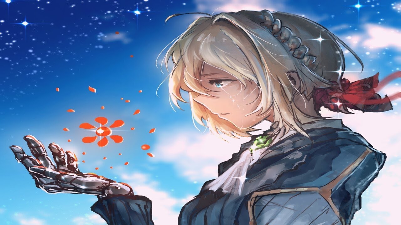 Violet Evergarden [ED FULL] Michishirube - Minori Chihara - YouTube