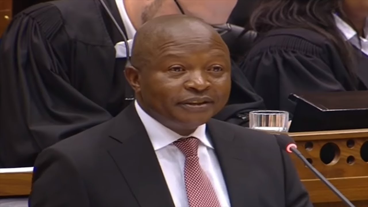 ANC Deputy President David Mabuza swearing in - YouTube