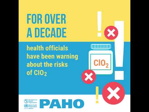 Warnings about Chlorine Dioxide - YouTube