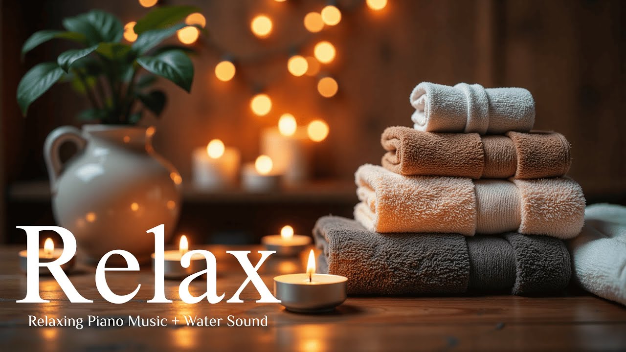 Candlelight Spa Relaxing Music | Stress Relief, Sleep Music, Soothing ...