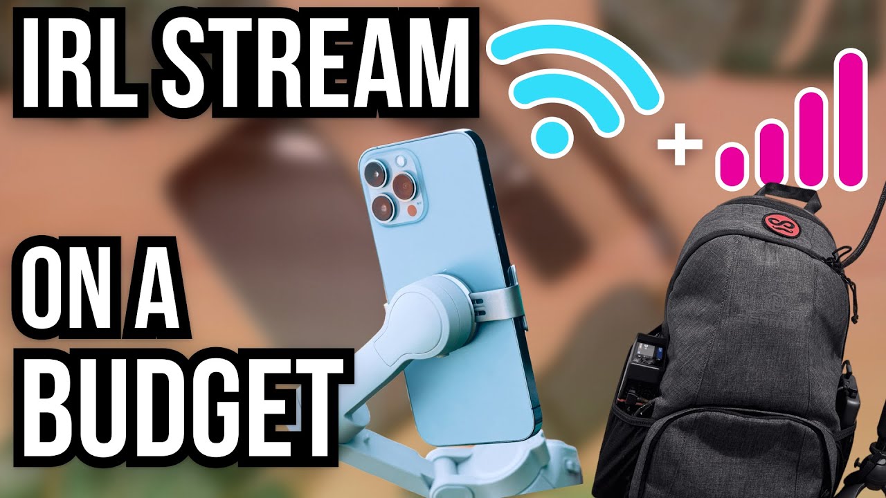Don't LOSE your audience! How to IRL stream on a budget without ...