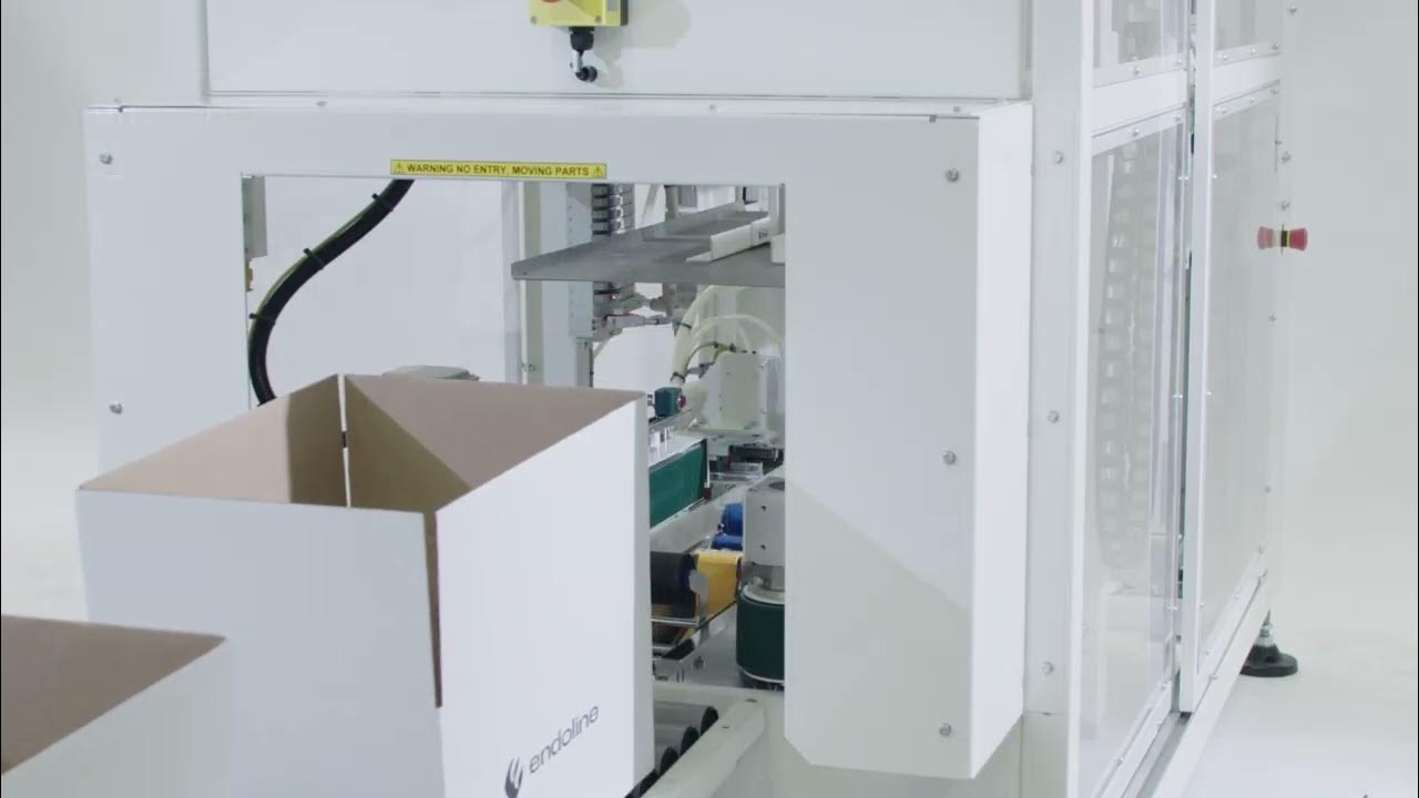 Endoline 251 Fully Automated Case Erector | Macfarlane Packaging - YouTube