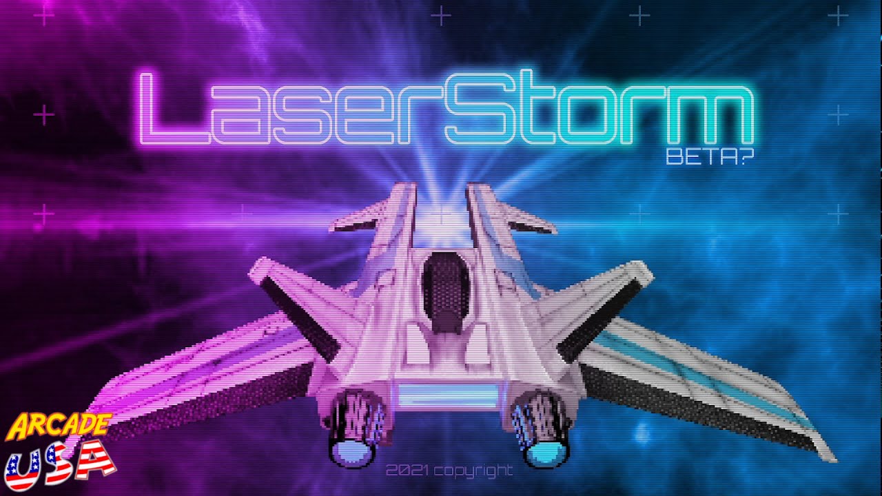 Laser Storm! (Arcade - Homebrew) - YouTube