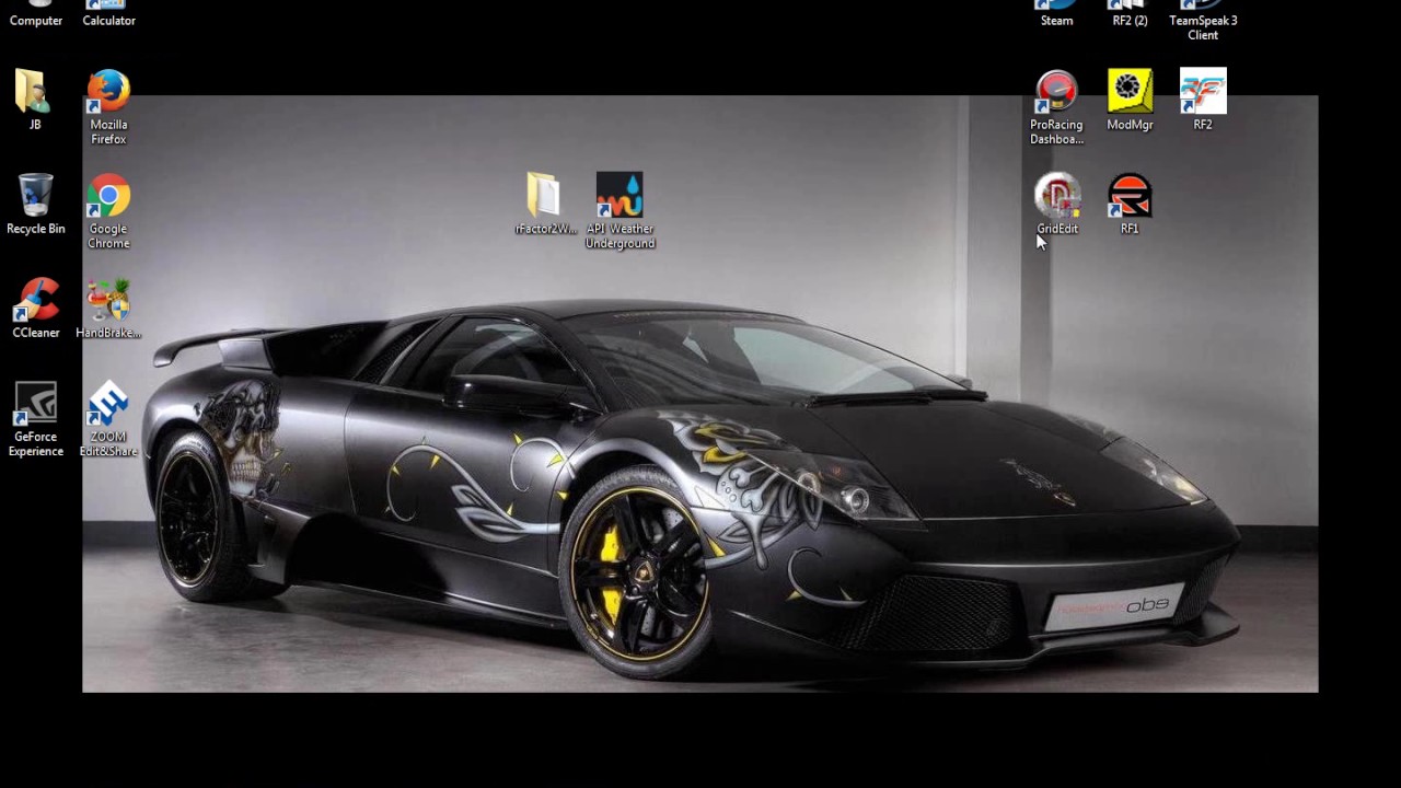 How to setup Rfactor 2 live weather - YouTube