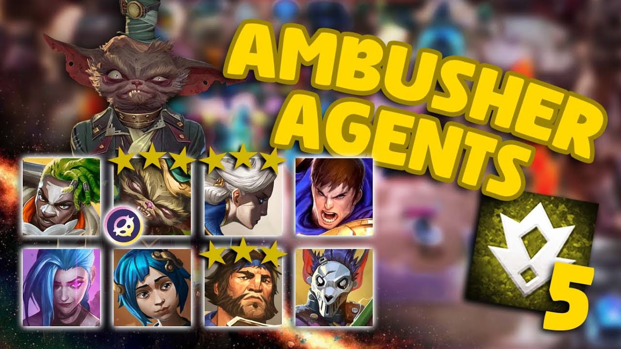 The AMBUSHER AGENTS Comp is CRACKED | TFT Set 13 - YouTube