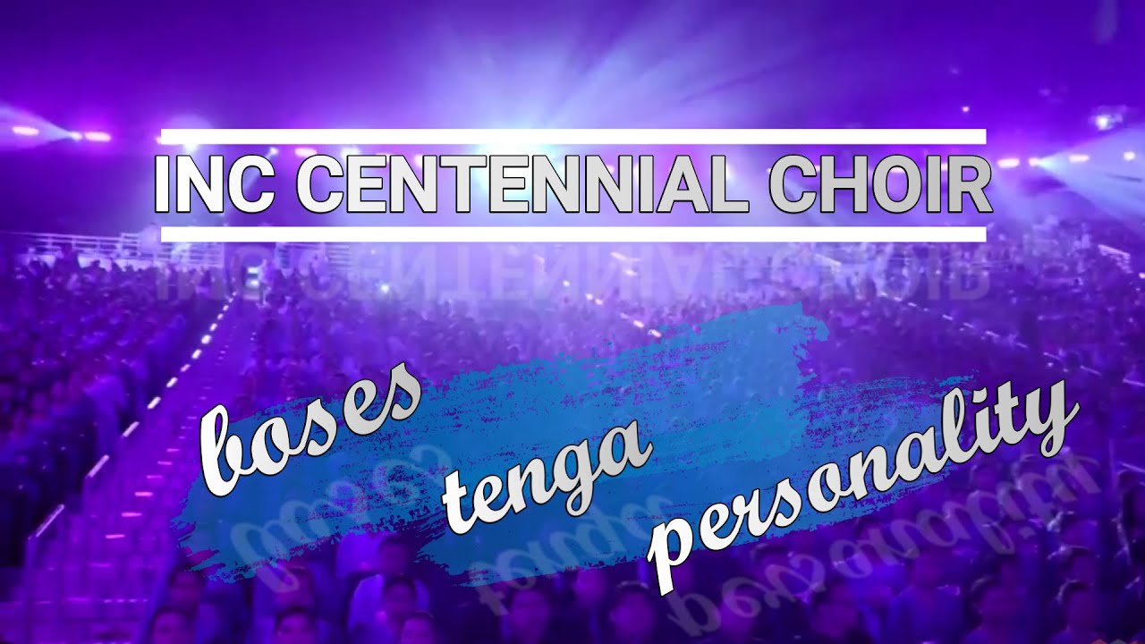 INC Centennial Choir, Ed Manguiat - Conductor - YouTube