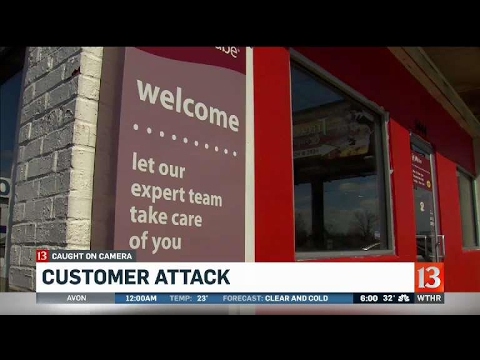 Customer attacks manager - YouTube