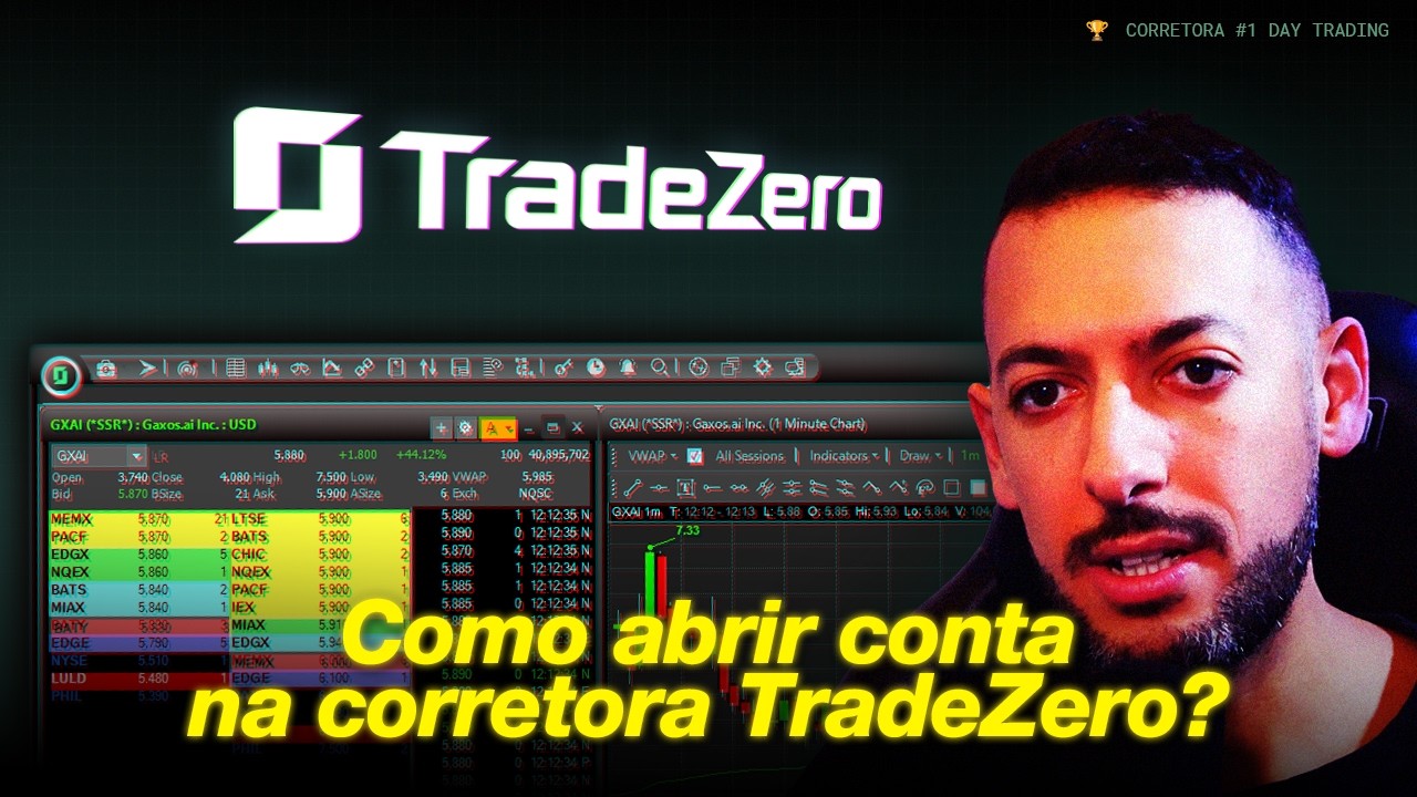 Como Abrir Conta na corretora TradeZero? Os passos explicados. - YouTube