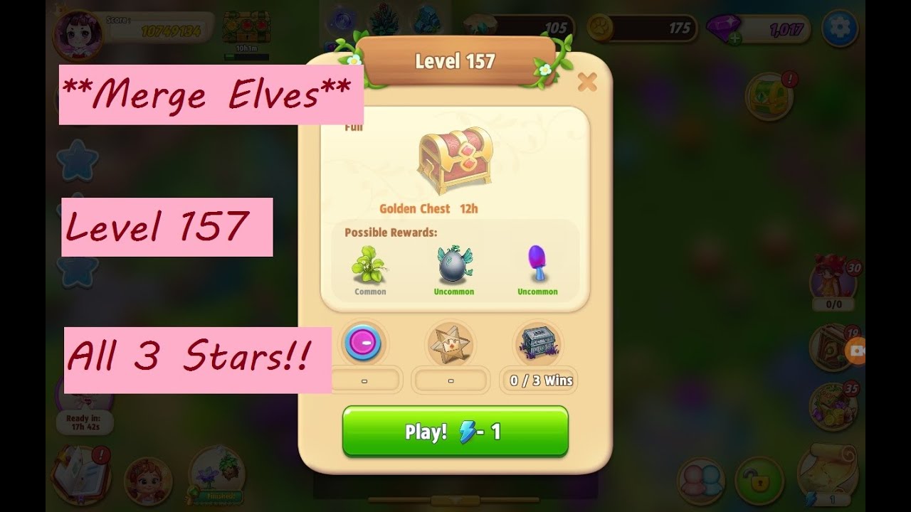 Merge Elves **Level 157** All 3 Stars! - YouTube