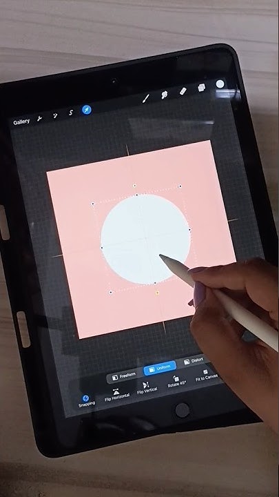 Quick #procreate tip | Snapping Tool | #shorts #digitalart #procreatetutorial - YouTube