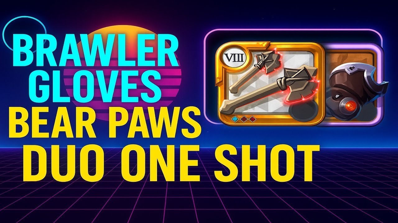 “DUO ONE-SHOT MADNESS 💥 Brawler Gloves + Bear Paws PvP Rampage!” - YouTube