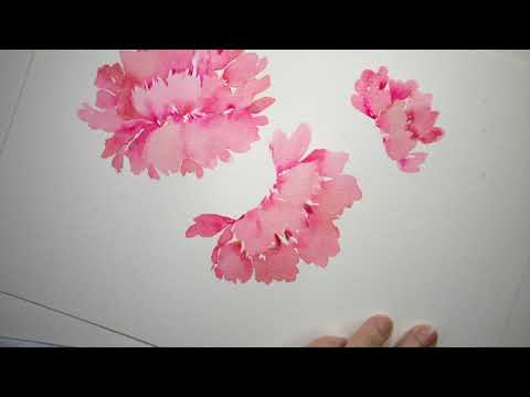 Paint Peonies with Esther Peck and Velvetouch™ Petals - YouTube