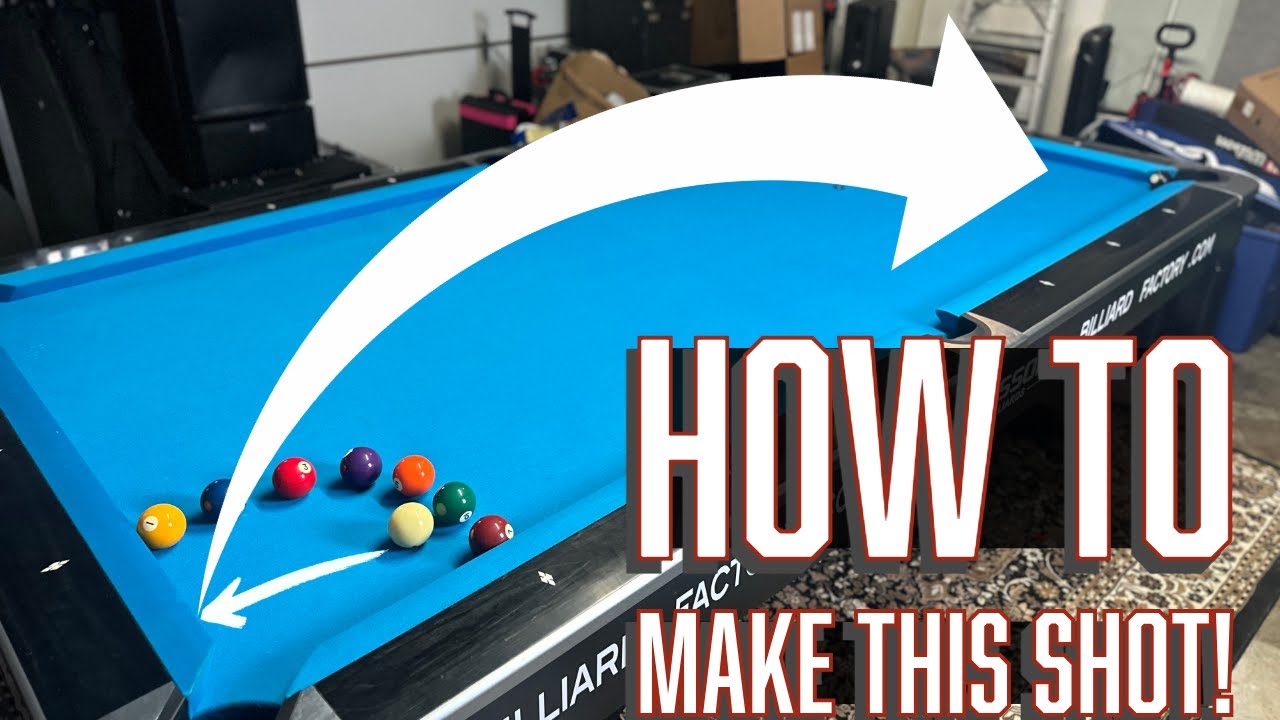 How to Make this Unbelievable Pool Shot | Rail Jump Tutorial - YouTube