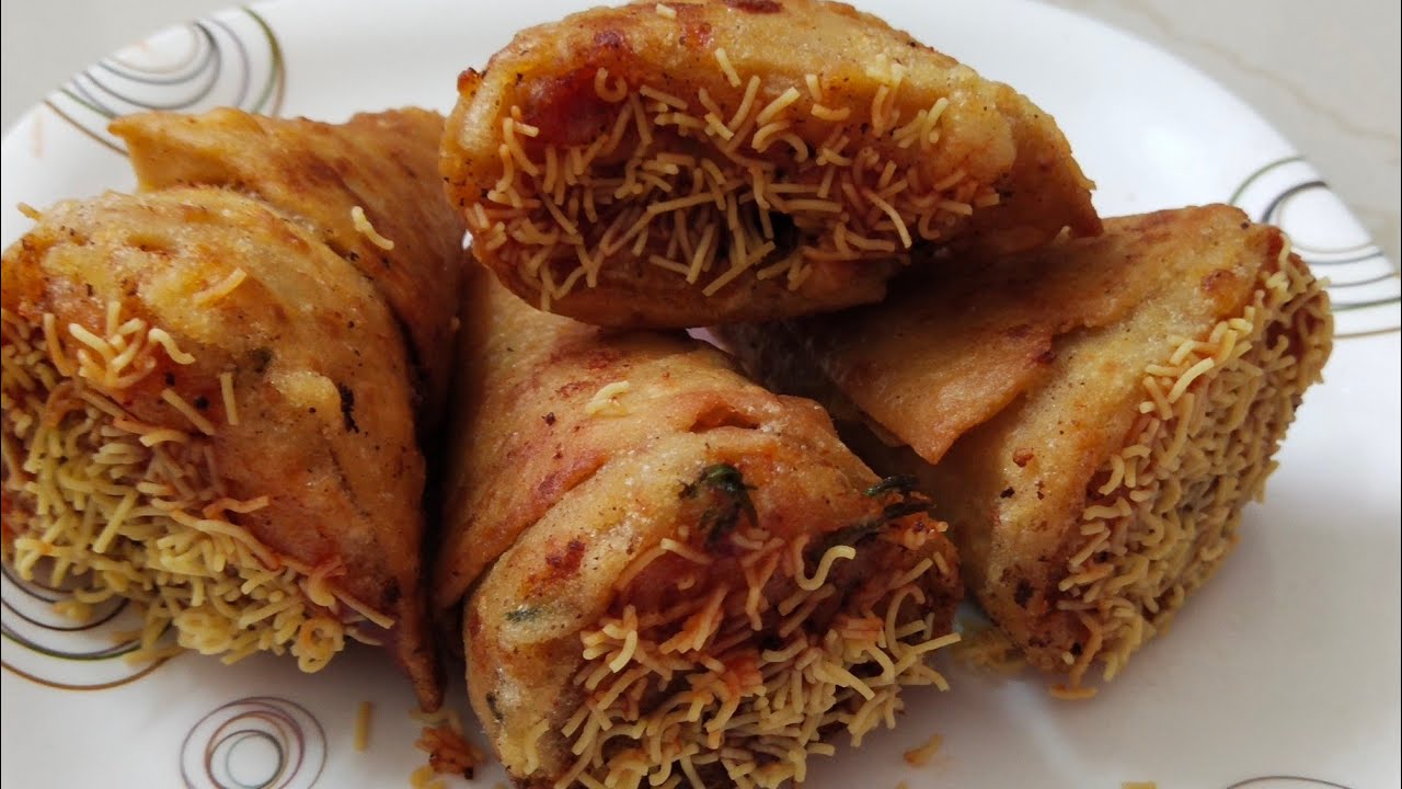 Roti Cones or leftover roti snacks in Swati's kitchen - YouTube