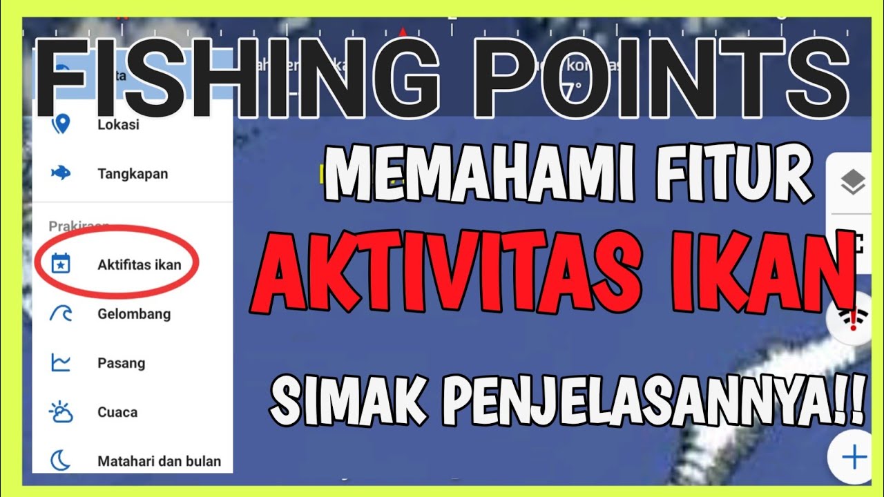 FISHING POINT || MELIHAT AKTIVITAS IKAN DI APLIKASI FISHING POINT - YouTube