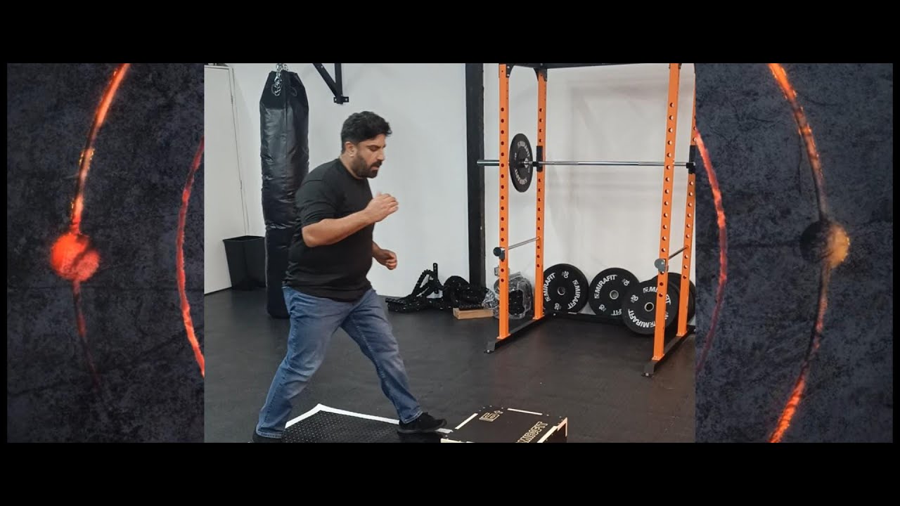Jump Box Side Walk Steps - YouTube
