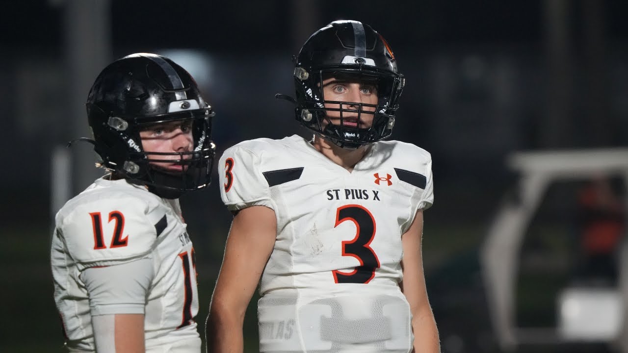 St Pius X Panthers Football Week 1 | Friday Night Lights | Texas High ...