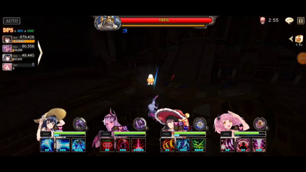 [ King's Raid ] Trial of flow 10 - Isolet UW5*A019 UT3* Ft.Mediana ...