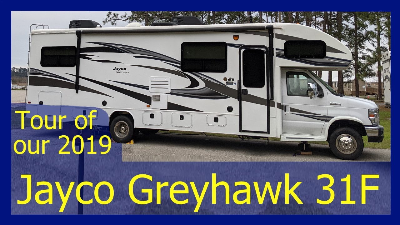 JAYCO GREYHAWK 31F TOUR (Class C RV with bunkbeds) and Modifications ...