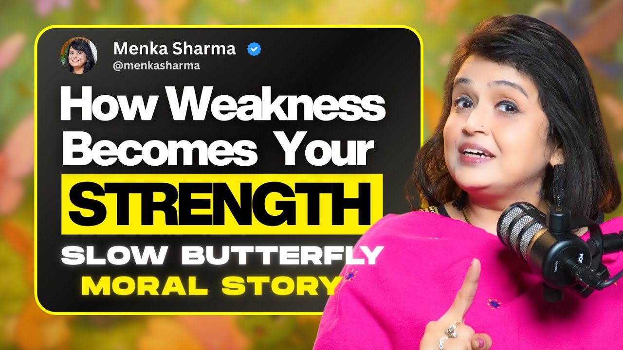 How Your Weakness Can Become Your Strength | Slow Butterfly Moral Story ...