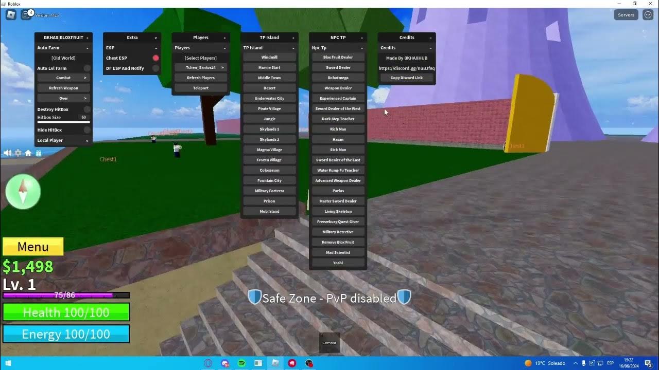 Blox Fruit Script Solara , best (AUTO FARM ALL , ESP FRUIT AND MORE ...